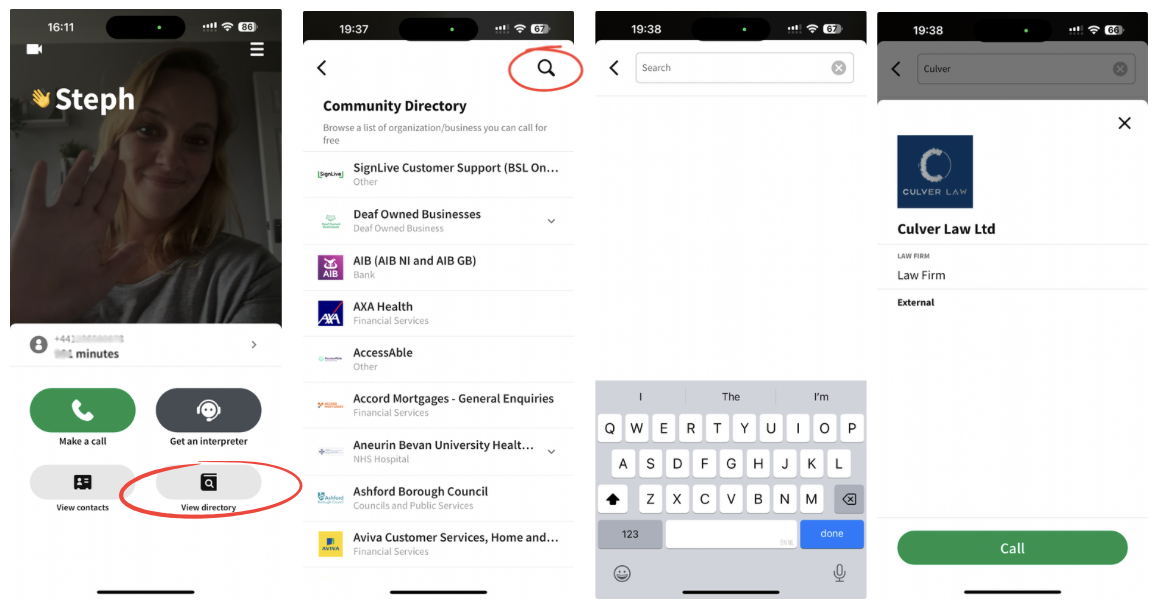 How do I use Community Directory?